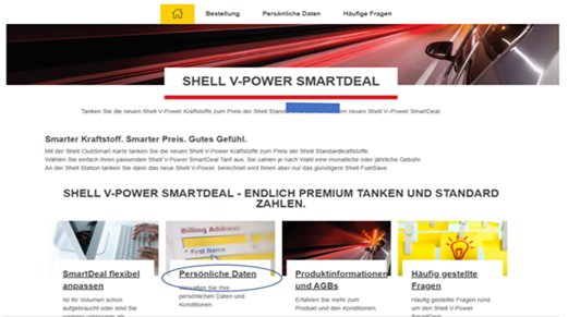 Wie kann ich meine Zahlungsart für den Shell V-Power SmartDeal im Online Konto ändern ...