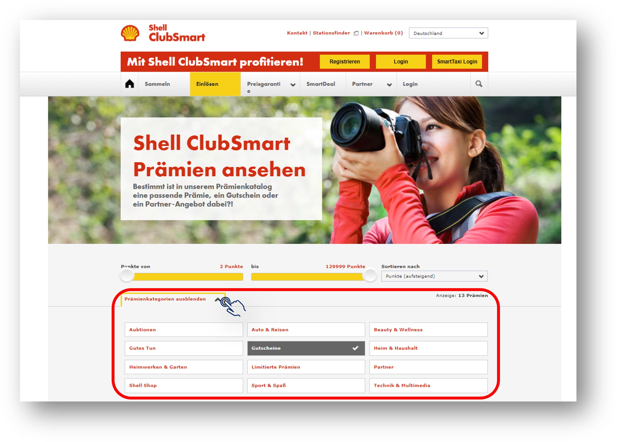 Wo und wie kann ich Shell ClubSmart Punkte einlösen? – Shell Germany