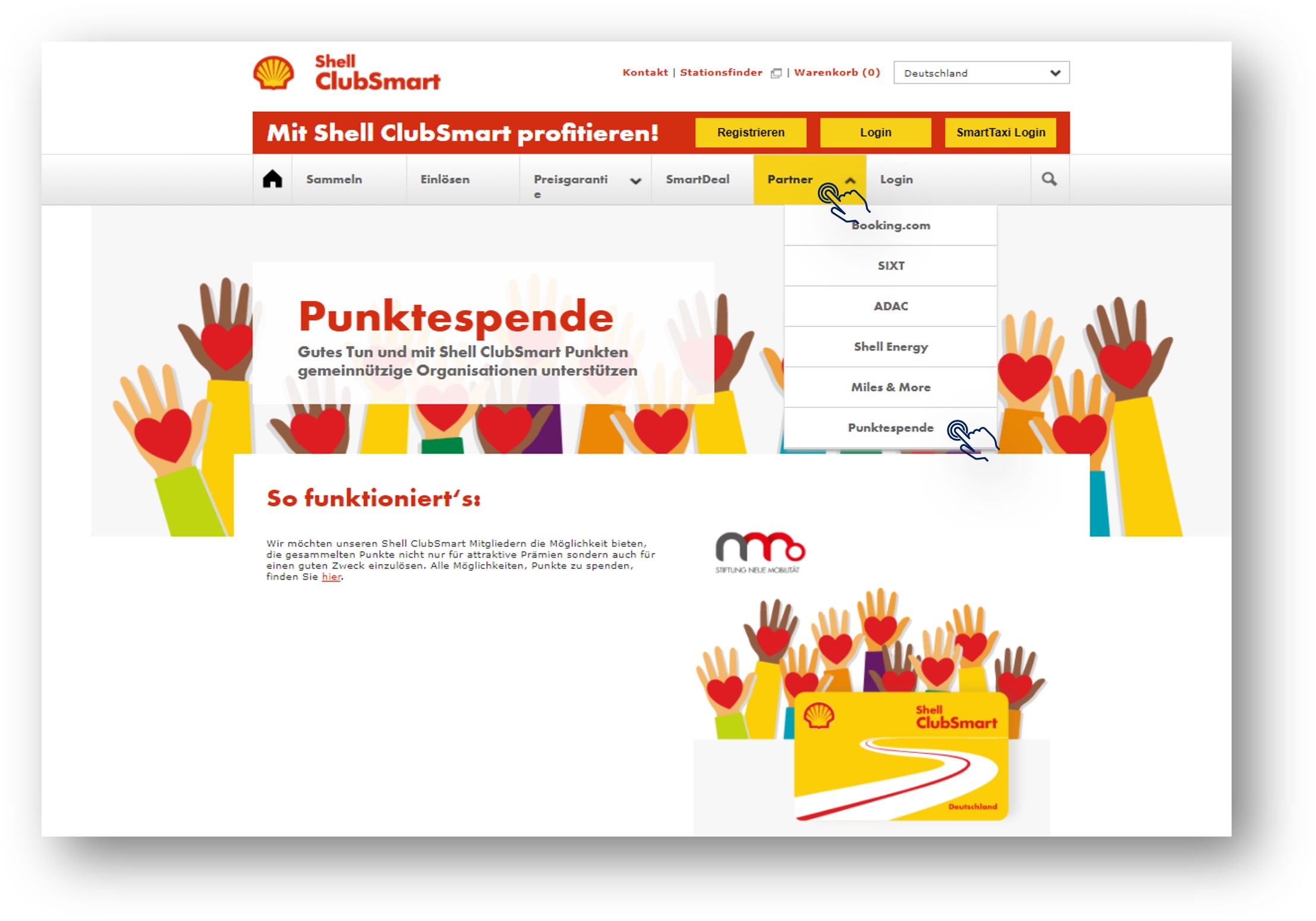 Wo und wie kann ich Shell ClubSmart Punkte einlösen? – Shell Germany